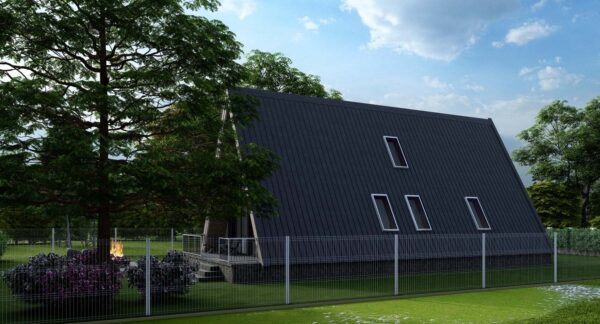 A-Frame Couples Cabin - www.aframecabinbuild.com