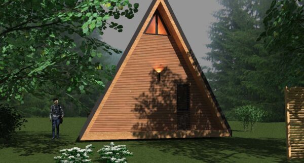 A-Frame Big Family Cabin - www.aframecabinbuild.com