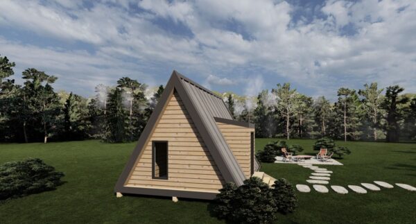 A-Frame Big Family Cabin - www.aframecabinbuild.com